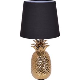 N&auml;ve n&auml;ve Tischleuchte &raquo;KERAMIK&laquo; E14 1 Stk. Ananas Optik gold