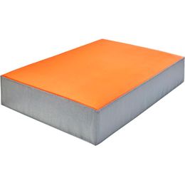 Hipp-Hopp - das H&uuml;pfpolster &raquo;H&uuml;pfpolster S, Plane Outdoor&laquo; H&uuml;pfmatte; 97x70x17 cm; Made in Germany orange