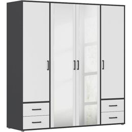 Rauch Dreht&uuml;renschrank &raquo;Kleiderschrank Schrank Garderobe W&auml;scheschrank VOYAGER&laquo; in 3 verschiedenen Ausstattungen BASIC/CLASSIC/PREMIUM, mit modernen 