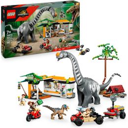 Lego Konstruktionsspielsteine &raquo;Raptor & Titanosaurus: Gro&szlig;e F&auml;hrtensuche (76973), Lego Jurassic World&laquo; Made in Europe Konstruktionsspielsteine