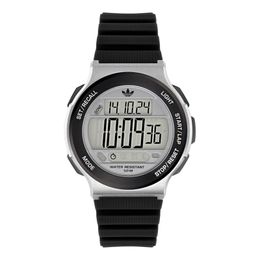 adidas originals Damen adidas originals Chronograph &raquo;EXPRESSION THREE DIGITAL&laquo; Quarzuhr, Armbanduhr, Herrenuhr, Damenuhr,Silikonarmband,Stoppfunktion