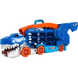 Hotwheels Spielzeug-Transporter &raquo;Ultimative Transporter&laquo; mit Rennstrecke; mit Licht und Sound blau Spielzeug-Transporter