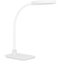 Eglo Tischleuchte &raquo;LAURO Tischlampe - Kunststoff - LED - 1X5,5W - IP20&laquo; LED-Modul 1 Stk. Kaltwei&szlig; Neutralwei&szlig; Warmwei&szlig; Nachttischlampe, 