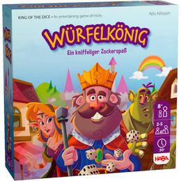Haba Spiel &raquo;W&uuml;rfelk&ouml;nig&laquo; Made in Germany bunt Spiel