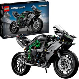 Lego Konstruktionsspielsteine &raquo;Kawasaki Ninja H2R Motorrad (42170), Lego Technic&laquo; Made in Europe bunt Konstruktionsspielsteine