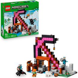 Lego Konstruktionsspielsteine &raquo;Die Spitzhackenmine (21277), Lego Minecraft&laquo; Made in Europe bunt Konstruktionsspielsteine