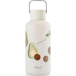 Equa Trinkflasche &raquo;Timeless Avoc. 600 ml&laquo; Edelstahl bunt Edelstahl