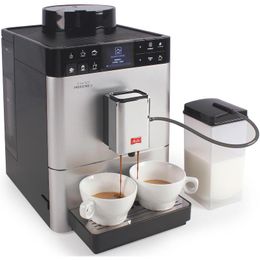 Melitta Kaffeevollautomat &raquo;Passione One Touch F53/1-101, silber&laquo; One Touch Funktion, tassengenau frisch gemahlene Bohnen silber Kaffeevollautomat