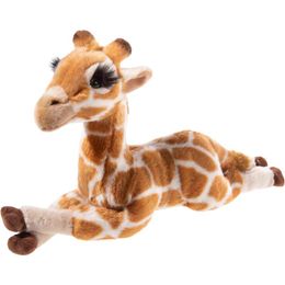 Heunec Kuscheltier &raquo;Misanimo, Giraffe liegend, 38 cm&laquo; enth&auml;lt recyceltes Material bunt Kuscheltier