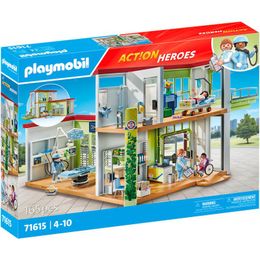 Playmobil Konstruktions-Spielset &raquo;Modernes Krankenhaus (71615), Action Heroes&laquo; Made in Europe bunt Konstruktions-Spielset