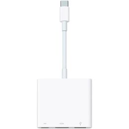Apple USB-Adapter &raquo;USB-C Digital AV MultiPort - USB Typ C zu HDMI/USB Typ A/USB Typ C&laquo; USB Typ C zu HDMI USB Typ A USB Typ C wei&szlig;