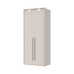 Places of Style Dreht&uuml;renschrank &raquo;Opera mit oder ohne Kranz inkl. LED-Beleuchtung, B: 92,137 oder 182 cm&laquo; Schrank, UV lackiert, Soft Close Funktion, 