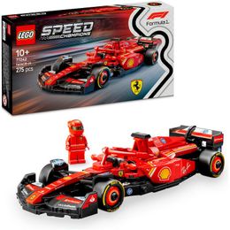 Lego Konstruktionsspielsteine &raquo;Ferrari SF-24 F1 Rennauto (77242), Lego Speed Champions&laquo; Made in Europe bunt Konstruktionsspielsteine