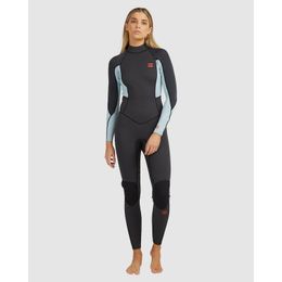 Billabong Damen Neoprenanzug &raquo;3/2mm Launch&laquo; grau XS-S/163-168cm & 47-57kg