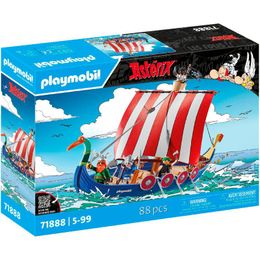 Playmobil Konstruktions-Spielset &raquo;Asterix: Piratenschiff (71888), Asterix&laquo; Made in Germany bunt Konstruktions-Spielset
