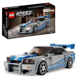 Lego Konstruktionsspielsteine &raquo;2 Fast 2 Furious &ndash; Nissan Skyline GT-R (R34) (76917)&laquo; Lego Speed Champions bunt Konstruktionsspielsteine