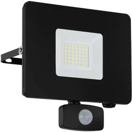 Eglo Wandleuchte &raquo;Faedo 3, Au&szlig;en-Strahler, Au&szlig;enleuchte, Wandstrahler, IP44, Lampe&laquo; LED-Modul 1 Stk. Kaltwei&szlig; Wand-/Deckenleuchte - L17,5 x H19 x AL5 