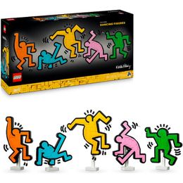 Lego Konstruktionsspielsteine &raquo;Keith Haring &ndash; Tanzende Figuren (31216), Lego ART&laquo; bunt Konstruktionsspielsteine