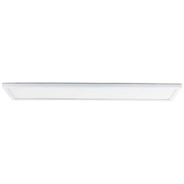 BRELIGHT LED Panel &raquo;Sorell&laquo; 1 Stk. warmwei&szlig; - kaltwei&szlig; 96 x 25 cm, 3000 lm, 3000-6500 K, dimmbar, IP44, Fernbedienung wei&szlig;