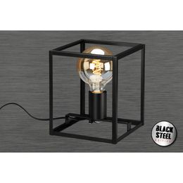 Briloner Leuchten LED Tischleuchte &raquo;BOX&laquo; E27 schwarz