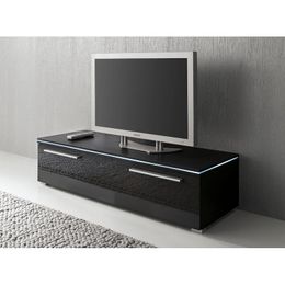 Lowboard &raquo;Line TV-Board, TV-Schrank&laquo; Breite 120 cm schwarz