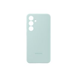 Samsung Handyh&uuml;lle &raquo;Silicone Case f&uuml;r Galaxy S24 FE&laquo; Backcover, Schutzh&uuml;lle, Handyschutzh&uuml;lle, Case, Schutzcase, sto&szlig;fest gr&uuml;n Polycarbonat (PC), Silikon 