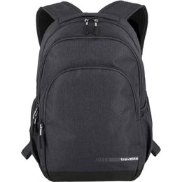 Travelite Damen Travelite Laptoprucksack &raquo;KICK OFF Rucksack L&laquo; Freizeitrucksack Arbeitsrucksack Schulrucksack Reiserucksack grau B/H/T: 31cm x 45cm x 