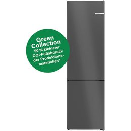 Bosch K&uuml;hl-/Gefrierkombination Serie 4 &raquo;KGN39OCAF&laquo; 203 cm hoch 60 cm breit Green Collection: produziert mit CO2 reduzierten Materialien silber 