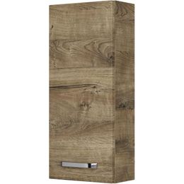 H&auml;ngeschrank &raquo;Serie 4010 Wand-Badschrank 30 cm breit mit 1 T&uuml;r, 2 Glas-Einlegeb&ouml;den&laquo; Badezimmer-H&auml;ngeschrank inkl. T&uuml;rd&auml;mpfer, Wandschrank 70 cm hoch 