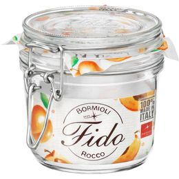 Bormioli Rocco Vorratsglas &raquo;Vorratsglas "Fido" 0,35l&laquo; Set, 6 St&uuml;ck, 0,35l Fassungsverm&ouml;gen, 6 Stk. tlg. gefriergeeignet, luftdicht verschlie&szlig;bar transparent