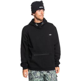 Quiksilver Herren Hoodie &raquo;Big Logo Tech&laquo; schwarz S