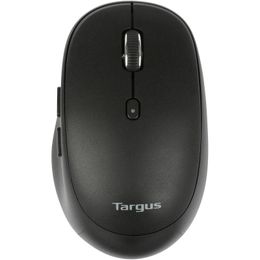 Targus Maus &raquo;Midsize Multi-Device Mouse&laquo; Bluetooth schwarz Einstellbarer optischer DPI-Sensor (800, 1200, 1600 oder 2400) passt sich der gew&uuml;nschten 