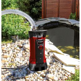 Einhell Schmutzwasserpumpe &raquo;GE-DP 6935 A ECO&laquo; 17500 l/h max. F&ouml;rdermenge rot Inklusive Universalanschluss