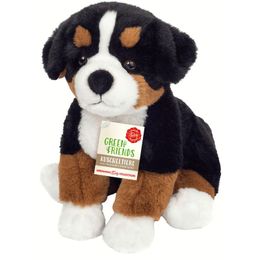 HERMANN TEDDY ORIGINAL Kuscheltier &raquo;Green Friends, Berner Sennenhund 26 cm, schwarz/braun/wei&szlig;&laquo; zum Teil aus recyceltem Material bunt Kuscheltier
