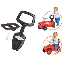 BIG Kinderfahrzeug Lauflernhilfe &raquo;BIG Bobby Car Walker 2in1 Zubeh&ouml;r&laquo; 2in1 R&uuml;ckenlehne & Lauflernhilfe, Made in Germany schwarz Kinderfahrzeug 