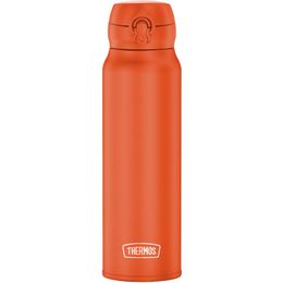 Thermos Isolierflasche &raquo;ULTRALIGHT BOTTLE, doppelwandiger Edelstahl, sp&uuml;lmaschinenfest&laquo; 10h hei&szlig; & 20h kalt, zerlegbares Safe Flow Lid Edelstahl, 