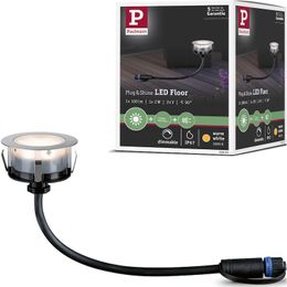 Paulmann LED Einbauleuchte &raquo;Plug & Shine&laquo; LED-Modul 1 Stk. Warmwei&szlig; LED-Modul, IP65 3000K 24V silber