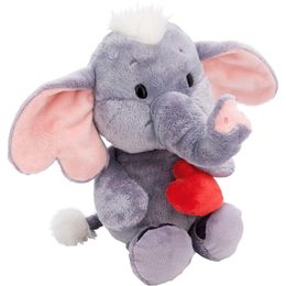 Nici Kuscheltier &raquo;Love, Elefant mit Magnet Herz dunkelgrau, 48cm&laquo; schlenkernd grau Kuscheltier