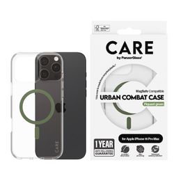 CARE by PanzerGlass Handyh&uuml;lle &raquo;Urban Combat Case f&uuml;r Apple iPhone 16 Pro Max&laquo; Backcover, Schutzh&uuml;lle, Handyschutzh&uuml;lle, Case, Schutzcase, sto&szlig;fest 