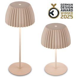 Briloner Leuchten LED Tischleuchte &raquo;Akku LED Tischleuchte&laquo; LED-Modul beige