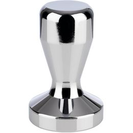 Tamper &raquo;Buddy ́s Bar - Barista Edition&laquo; Premium, Kaffee Verdichter Kaffeemehlpresser, Espresso Stempel silber Edelstahl, Silikon