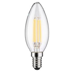 Paulmann LED-Leuchtmittel &raquo;Eco-Line Kerze 840lm 4W 3000K klar 230V&laquo; E14 1 Stk. Warmwei&szlig;