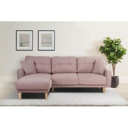 Home Affaire Ecksofa &raquo;TRIPLO optionale Schlafsofa mit Bettkasten, Ma&szlig;e B/T/H: 234/164/89 cm&laquo; L-Form wahlweise mit Bettfunktion - Liegefl&auml;che 132x210 