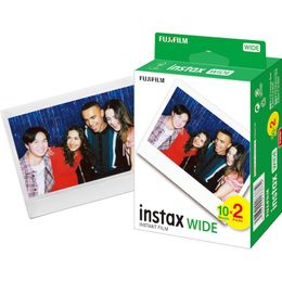 Fujifilm Sofortbildfilm &raquo;Instax WIDE Film&laquo; wei&szlig; Zur Verwendung in allen INSTAX Wide kameras und dem Wide-Smartphone-Drucker