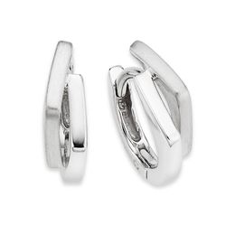 Bruno Banani Damen Paar Creolen &raquo;Schmuck Geschenk Silber 925 Ohrschmuck Ohrringe&laquo; silber