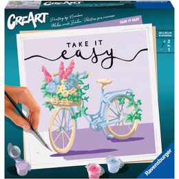 Ravensburger Malen nach Zahlen &raquo;CreArt, Take it easy&laquo; Made in Europe bunt