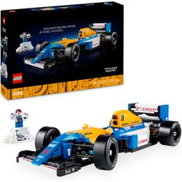 Lego Konstruktionsspielsteine &raquo;Williams Racing FW14B mit Nigel Mansell (10353), Lego Icons&laquo; Made in Europe bunt Konstruktionsspielsteine