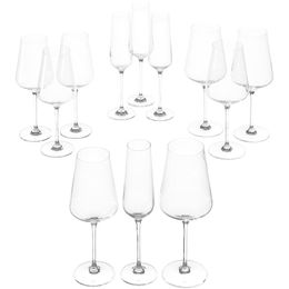 Leonardo Gl&auml;ser-Set &raquo;Puccini&laquo; Teqton-Qualit&auml;t, 12-teilig transparent Glas