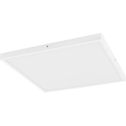 Eglo Aufbauleuchte &raquo;FUEVA 1&laquo; LED-Board 1 Stk. Neutralwei&szlig; schlankes Design, nur 3 cm hoch wei&szlig;