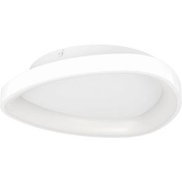 Eglo Deckenleuchte &raquo;Lortello Deckenlampe, dreieckige B&uuml;rolampe, Metall und Kunststoff&laquo; LED-Modul 1 Stk. Kaltwei&szlig; Neutralwei&szlig; Warmwei&szlig; Wand-/